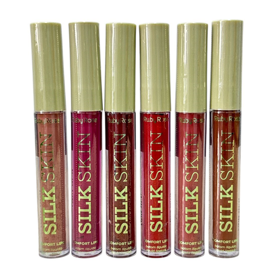 6 UNDS BATOM COMFORT LIPS SILK SKIN RUBY ROSE