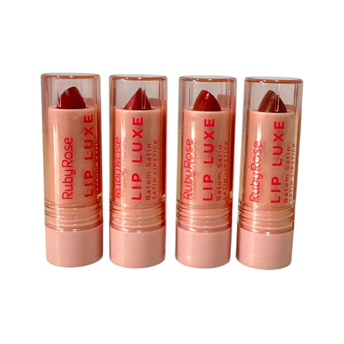 4 UNDS BATOM SATIM LIP LUXE RUBY ROSE